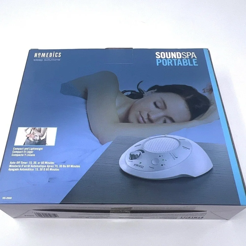 Homedics | Portable Audio & Video | Homedics Sound Spa Portable White ...